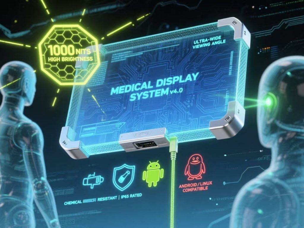 Custom Medical Strip Displays | Capacitive Touch