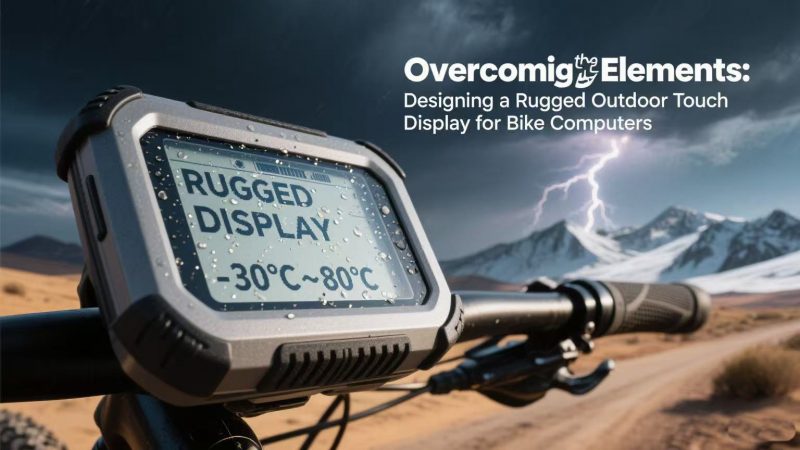 Outdoor Touch Display for Bike Computers | TFT Module Guide