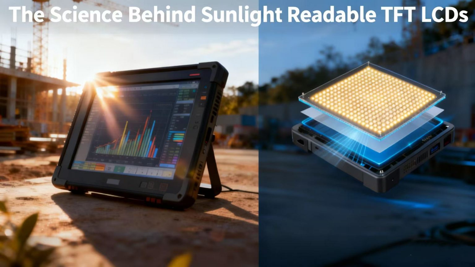Sunlight Readable TFT LCD | High Brightness Displays