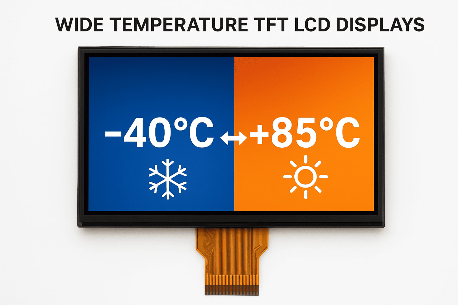Wide Temperature TFT LCD: How to Choose the Right Displays